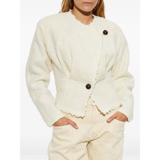Isabel Marant Boucl&eacute; Tweed Jacket - Beige