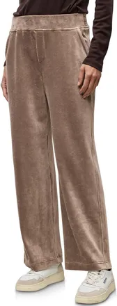 Street One Damen 3716566 Straight Leg Cordhose, Silk Brown, 34W x 30L