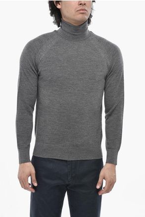 Paolo Pecora Virgin Wool Turtleneck Sweater size M