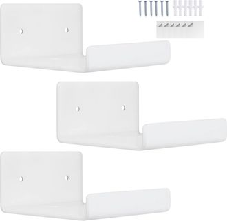 Generic Schwebende Acryl Regale, Sturdy, - 3 Teiliges Ausstellungsregal Wandregal, F&uuml;r Bilderrahmen Mieter Designer, Studenten B&uuml;ro Laden Hotel Badezimmer | M