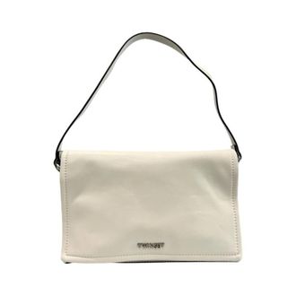 Twinset Femme, Sacs, Blanc, Taille: ONE Size Foldover Shoulder Bag