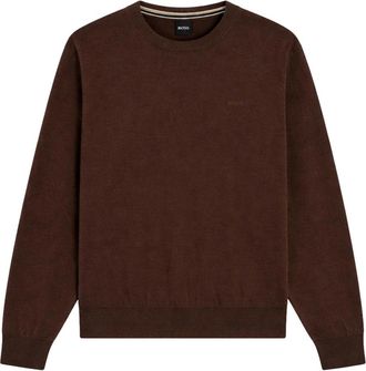 HUGO BOSS Homme, Pulls, Brun, Taille: XL Upacas-L Pull ras du cou