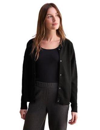 Cecil B253907 Cardigan collège, Noir, L Femme