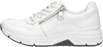 Rieker Femme, Chaussures, Blanc, Taille: 39 EU Chaussures &agrave; lacets Laag