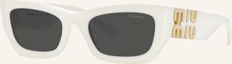 Miu Miu Sonnenbrille mu09ws weiss