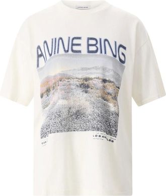 Anine Bing Femme, Tops, Beige, Taille: 38 FR T-Chemises