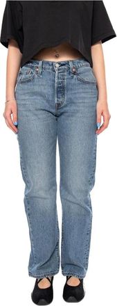 Levi's Femme, Jeans, Bleu, Taille: W27 L30 501 Curve Jeans droits