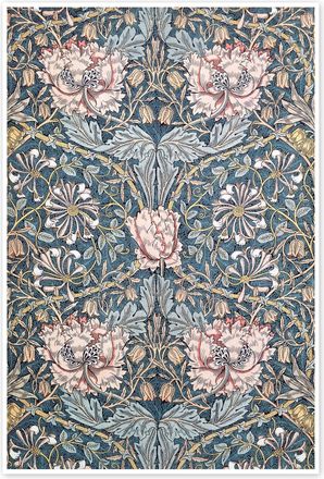 Posterlounge Geißblatt Poster von William Morris 60 x 90 cm Wandbilder Wanddeko