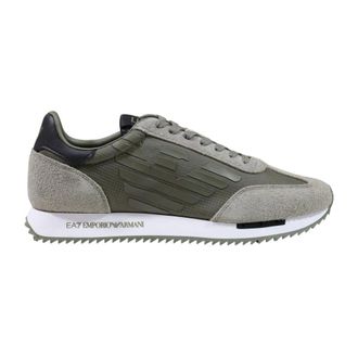 Emporio Armani Emporio Armani Ea7, Homme, Chaussures, Vert, Taille: 40 2/3 EU Baskets