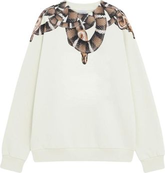 Marcelo Burlon Homme, Sweatshirts et sweats &agrave; capuche, Beige, Taille: XS SweaT-shirts