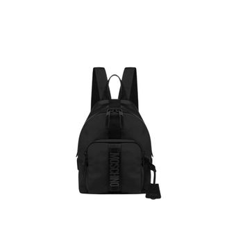 Moschino unisex, Sacs, Noir, Taille: ONE Size Cordura Nylon Backpack