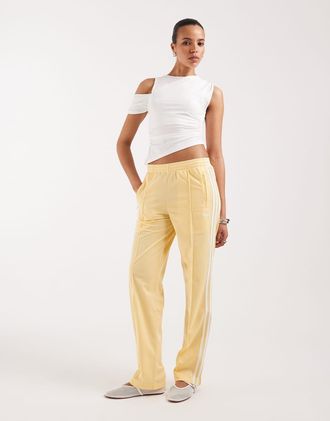 adidas Originals Firebird - Pantalon de surv&ecirc;tement classique - Jaune et blanc