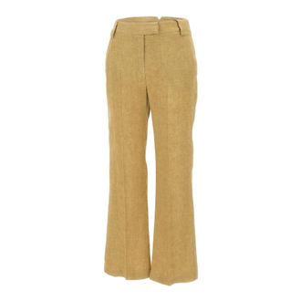 Marella Femme, Pantalons, Beige, Taille: 36 FR Pantalon Acciaio