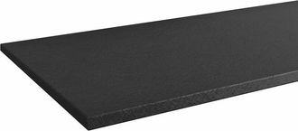 Fackelmann Oxford Waschtisch Platte Schwarz Schieferstruktur