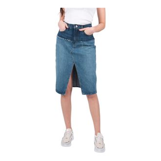 Frame Denim Femme, Jupes, Bleu, Taille: W28 Jupe en jean Frame