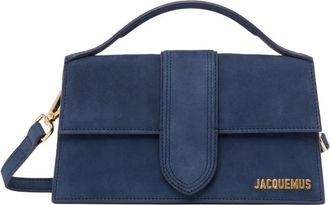Jacquemus Femme, Sacs, Bleu, Taille: ONE Size Le Grand Bambino Sac Structur&eacute; en Cuir de Vachette
