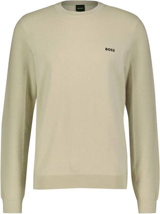BOSS Herren Pullover KN_MOMENTUM-X CN 10273795 01 Slim Fit aus Wollmix