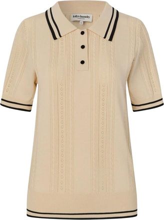 Lollys Laundry Femme, Tops, Beige, Taille: 44 FR Polo