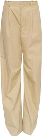 Maison Margiela Femme, Pantalons, Beige, Taille: 38 FR Pantalon Tailleur