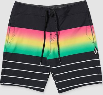 Volcom Quarta Fade Mod 19 Boardshorts new black
