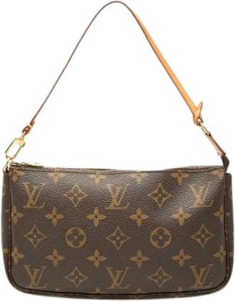 Louis Vuitton Pochette Accessoires Pre-owned - Femme - Pre-owned - Brun - Taille: ONE Size