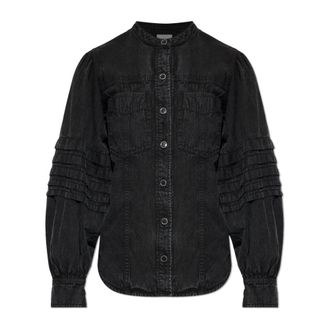 Isabel Marant Damen, Blusen & Hemden, Schwarzk, LGr&ouml;&szlig;e