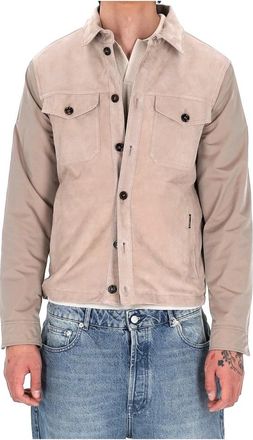 Moorer Homme, Vestes, Beige, Taille: M Veste Furini-Kmu