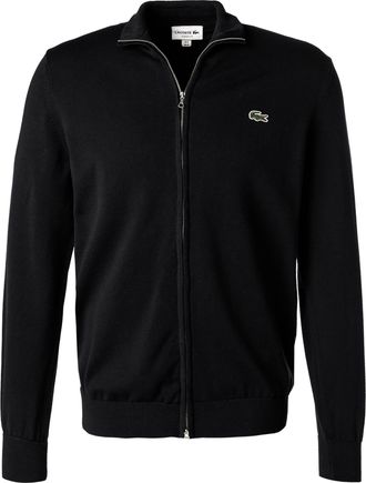 Lacoste Herren Strickjacke schwarz
