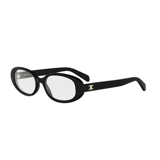 Celine CL50180I Oval Frame Eyeglasses - Black