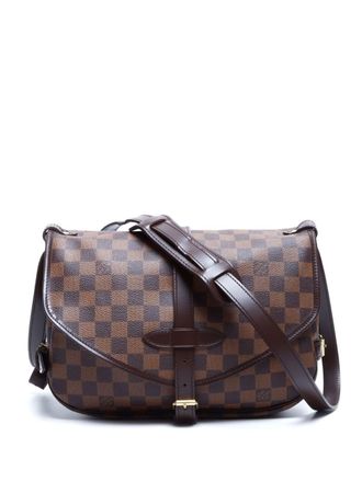 Louis Vuitton sac porté épaule Saumar 30 - Marron