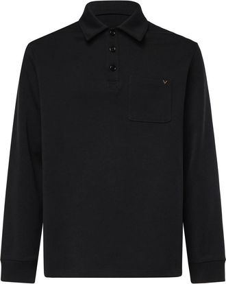 Valentino Garavani Poloshirt - Schwarz