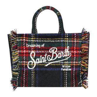 MC2 Saint Barth Femme, Sacs, Multicolore, Taille: ONE Size Borsa piccola tartan