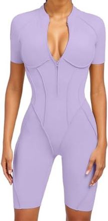 Generic Legging de sport 2026 pour femme - Combinaison dentra&icirc;nement de yoga - Couleur unie - Confortable et extensible - Tenue de fitness pour printemps, &eacute;t&eacute;