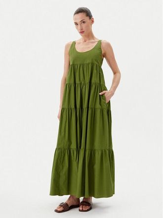 Michael Kors Sommerkleid MS582WLF4C Gr&uuml;n Regular Fit