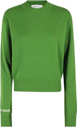 Sportmax Damen, Strickwaren, Grün, XSGröße