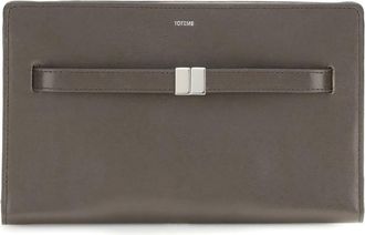 Toteme G&uuml;rtel-Umh&auml;ngetasche aus Leder - - Bags - unisex - Grau - ONE SIZE