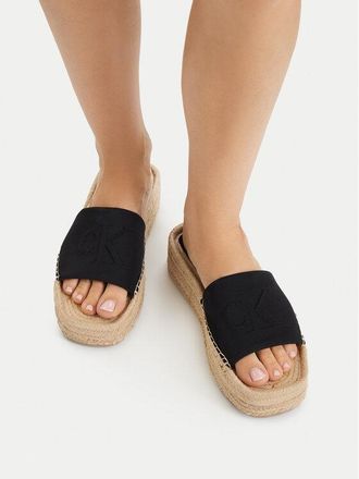 Calvin Klein Espadrilles Ebeth HW0HW02894 Schwarz
