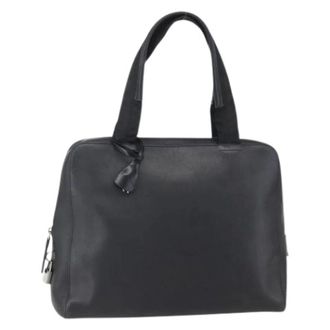 Prada Sac &agrave; main en cuir Pre-owned - Femme - Pre-owned - Noir - Taille: ONE Size
