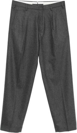 Incotex Pantalon droit &agrave; pinces - Homme - Pantalons - Gris - Taille: L