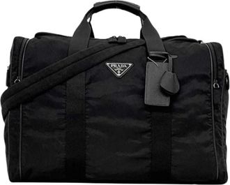 Prada unisex, Pre-owned, Noir, Taille: ONE Size Sac Boston Vintage Pre-owned