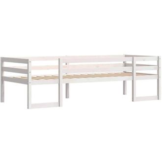 vidaXL Cadre de lit pour enfants sans matelas 90x190 cm pin massif Vidaxl