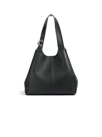 Coccinelle C-Easy Handtasche aus genarbtem Leder
