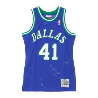 Mitchell & Ness Dirk Nowitzki Basketball Tank Top - - Sport - Herren - Blau - XL