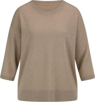 Peter Hahn Rundhals-Pullover Peter Hahn beige