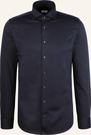 Seidensticker Seidensticker Jerseyhemd Slim Fit blau