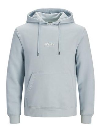 Jack & Jones Jack & Jones JJESOHO Sweat &agrave; Capuche pour Homme - Coupe d&eacute;contract&eacute;e, Bleu c&eacute;leste, XXL