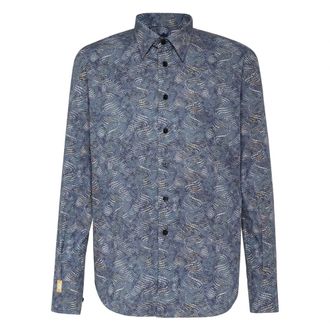 Billionaire Boys Club Milano Shirt - - Shirts - Herren - Blau - XS