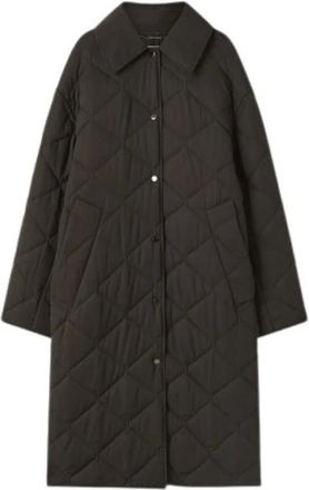 Joseph Femme, Manteaux, Noir, Taille: 40 FR Penny Quilted Coat