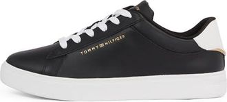 Tommy Hilfiger Baskets Femme Essential Basses, Noir (Black), 38