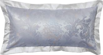 Curt Bauer Zusatzkissenbezug Louis XIV Brokat-Damast hellblau Gr&ouml;&szlig;e 40x80 cm